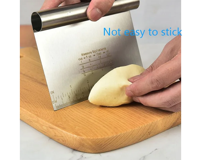 Cake Cream Scraper Tools Stainless Steel 15-30cm Size Cake Scraper ...