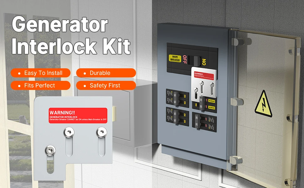 200A Insulation Generator Interlock Kit - Corrosion Resistance