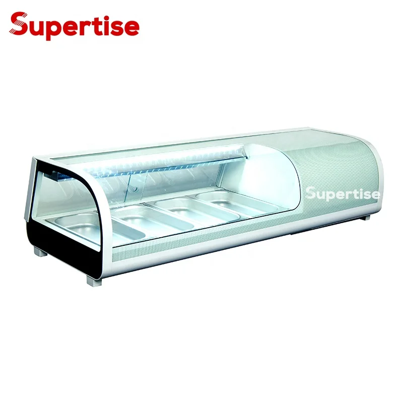 Supertise Sushi Showcase - Efficient Display & Chilling