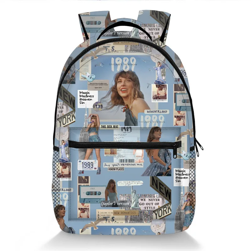 Taylor Swift Backpack 3d Print Eras Tour Student Shoulder Bag Boys ...