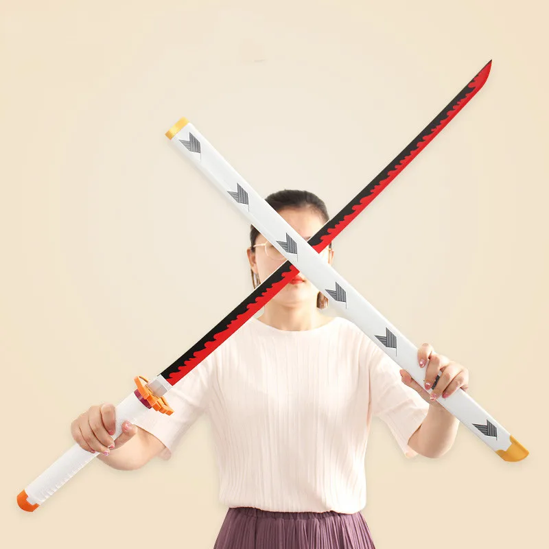 104cm Demon Slayer Wooden Sword - Large Size Anime Katana