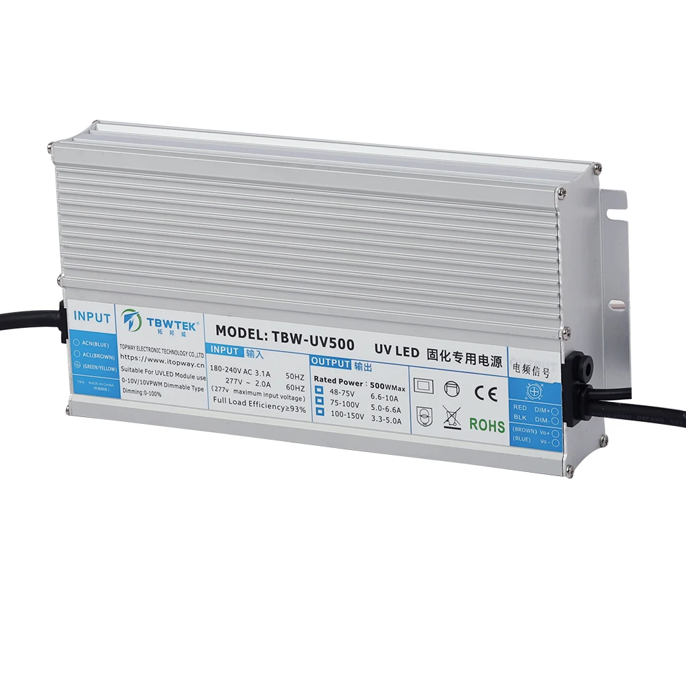 TBWTEK TBW-UV120 Universal Dimmable 120W UV LED Driver Power Supply 24 ...