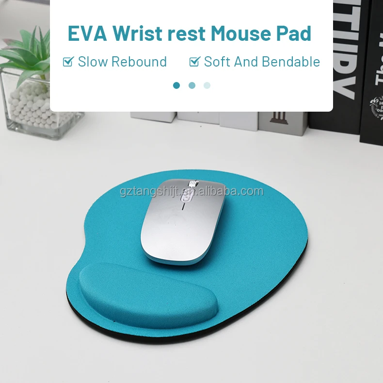 Cartoon Wrist PC EVA Keyboard Solid Color Hand Antiskid Custom Gaming ...
