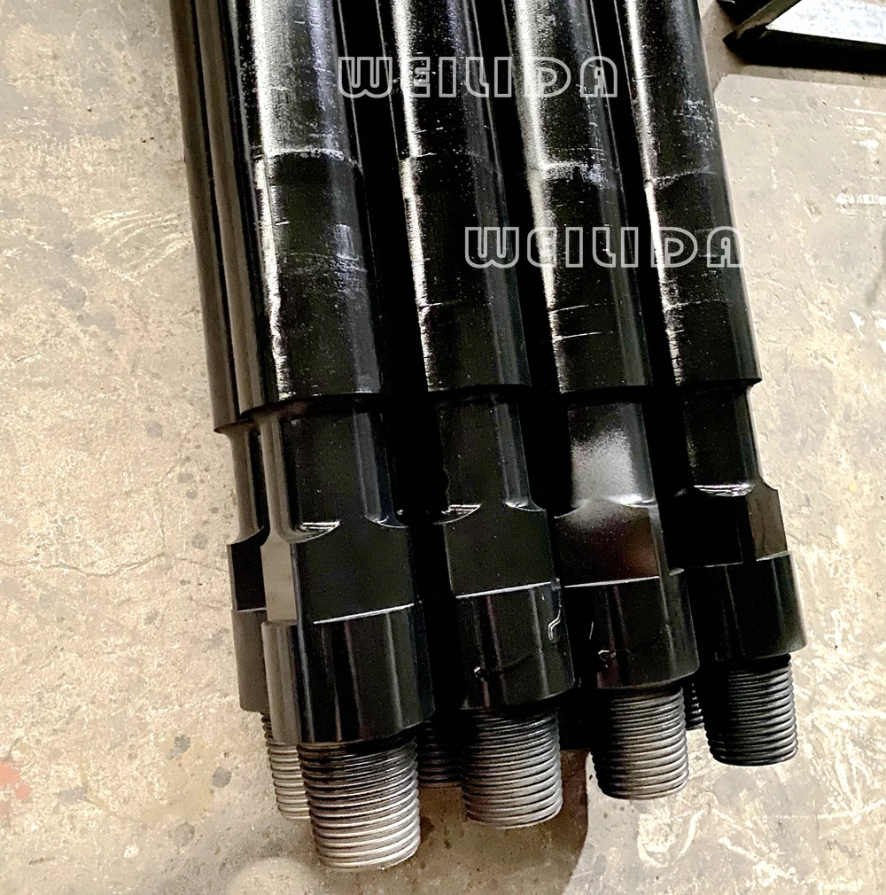 4.5" X 25' Drill Pipe - Ingersoll Rand T4 - High Manganese Steel
