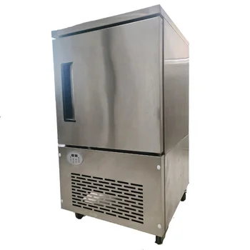 5 Trays Auto Defrost Chest Freezers Batch Blast Freezer For Meat Air ...