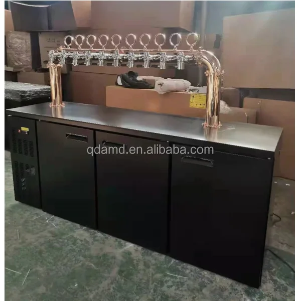 Beer Tap System for Home Bar - Draft Kegerator with U Tower Tap