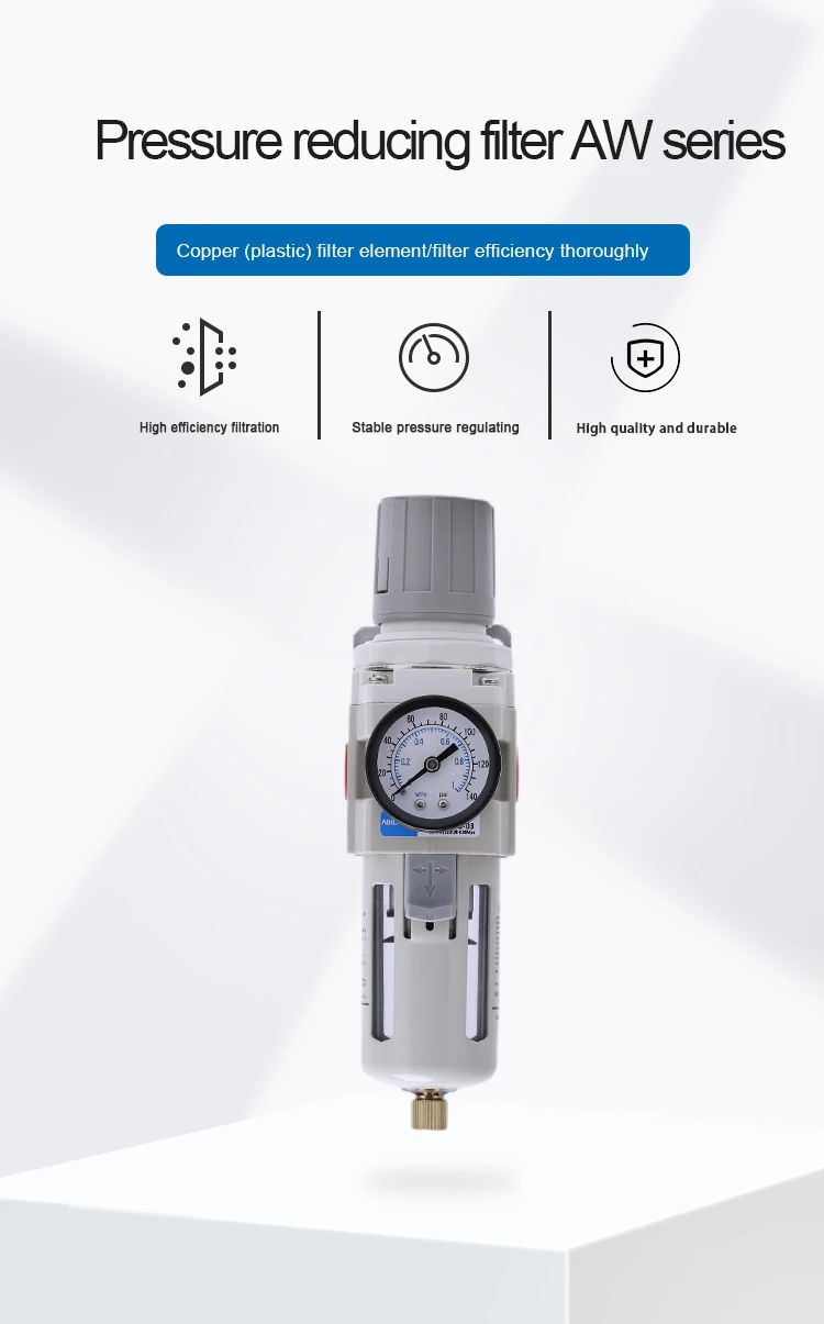 Aw4000-04d Aw Series Auto Drain Air Source Treatment Unit G1/2" Frl ...