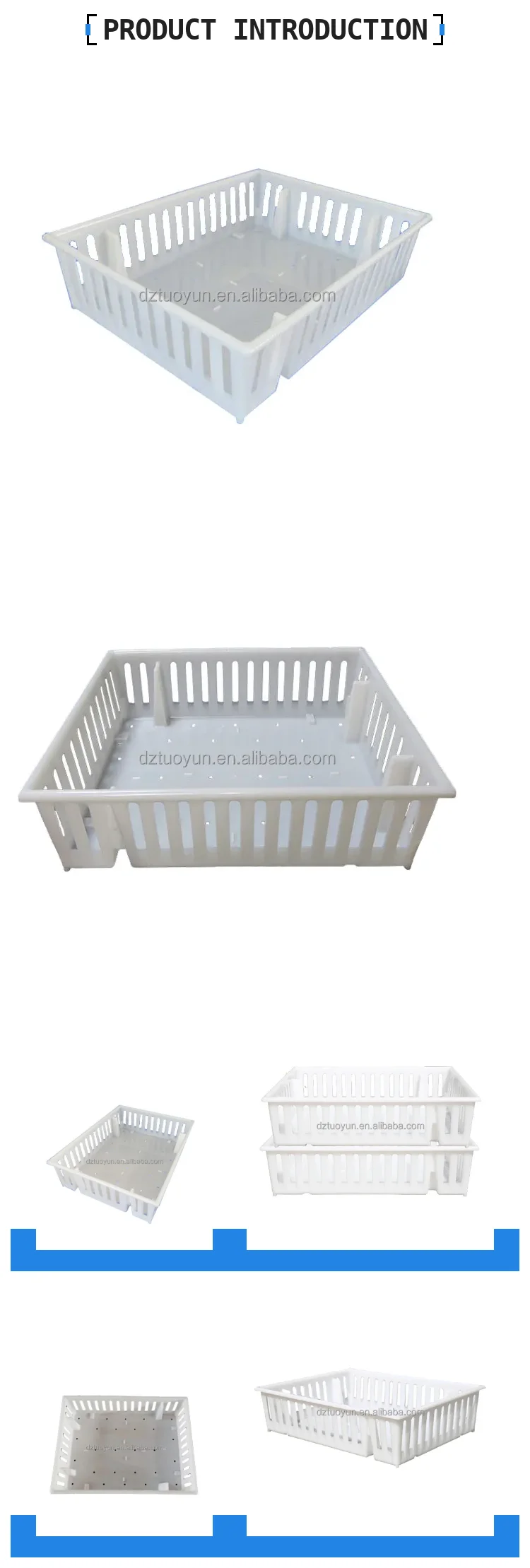 Tuoyun Best Selling Cages Crate Provided Baby Chicken Crates Plastic ...