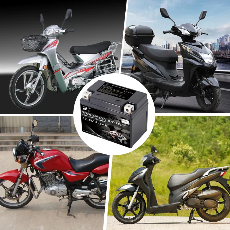 12.4V 5.2Ah Sodium Ion Batteries Motorcycle Powersport Battery Suitable ...