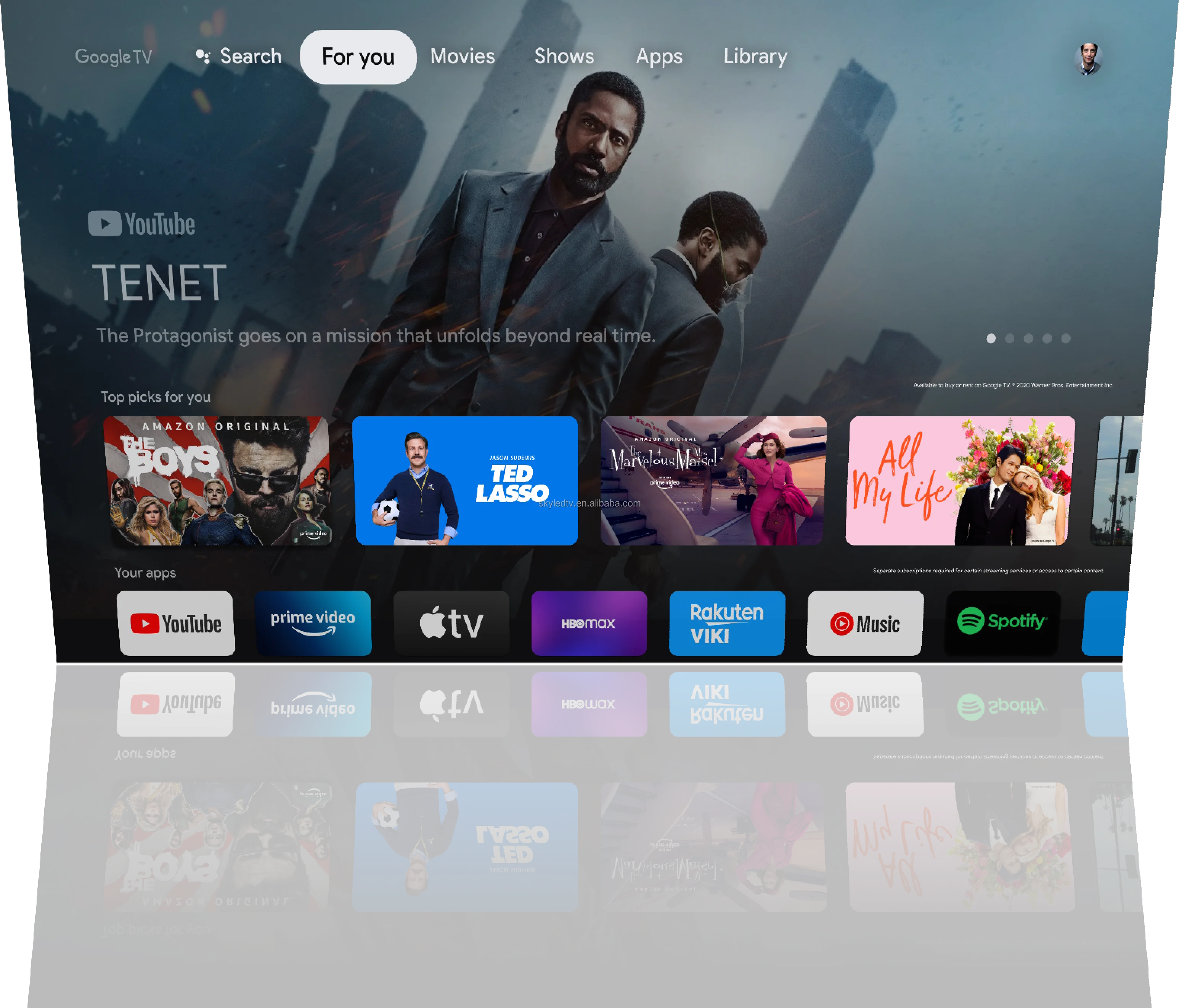 58'' 4K Ultra HD LED Smart TV Google & Alexa Compatible