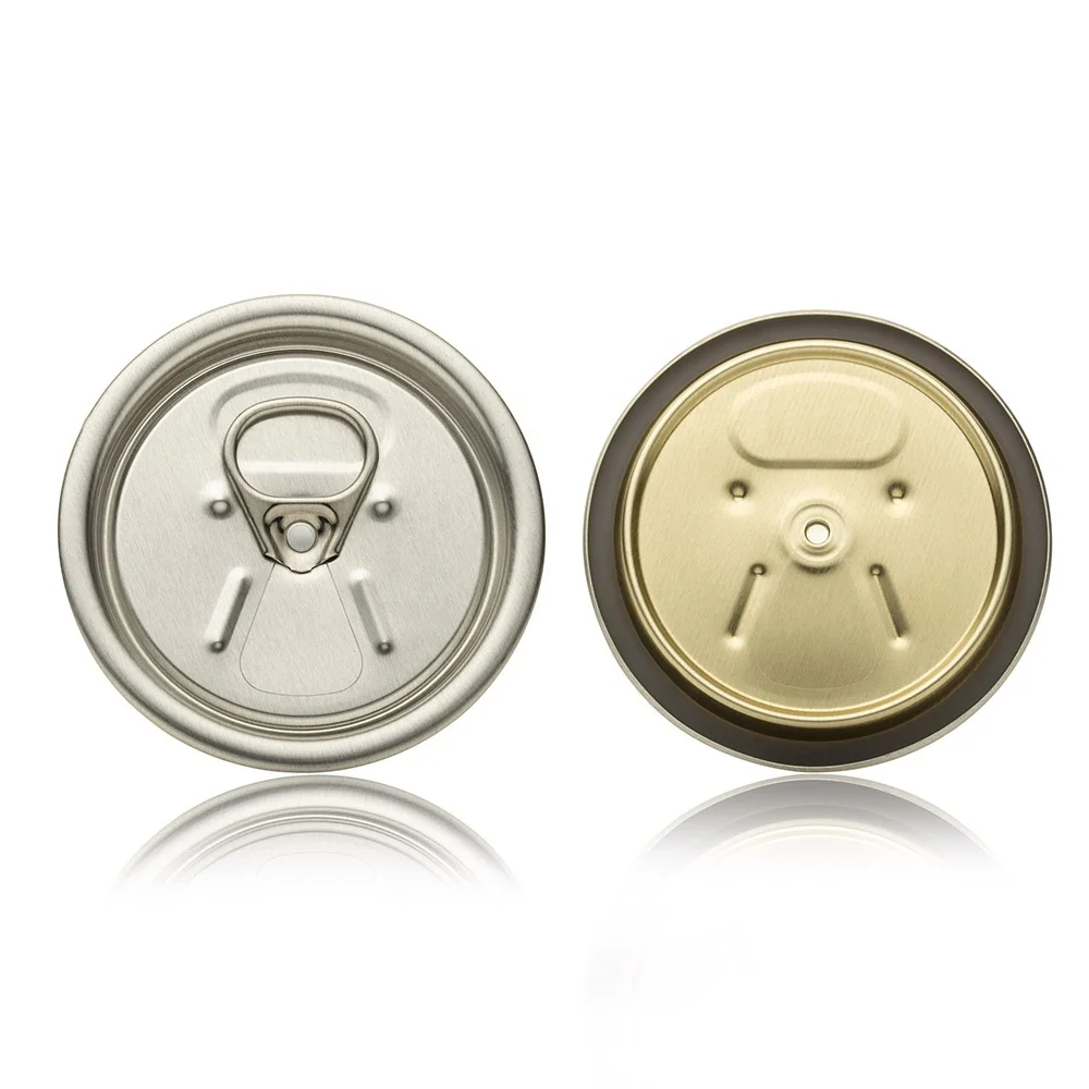 #202 52mm Sot Aluminium Eoe Easy Open End Can Lid Can Cover - Buy Easy ...