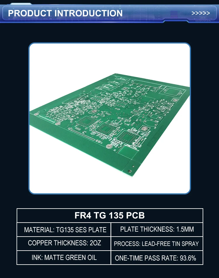 Pcb Multilayer Blank Substrat Solder Rigid-flex Materia Fr4 Tg 135 Pcb Tg135 Ses Plate Smt ...