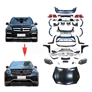 W166 Old To New Body Kit For Mercedes Benz Ml W166 2013-2015 To Gle ...