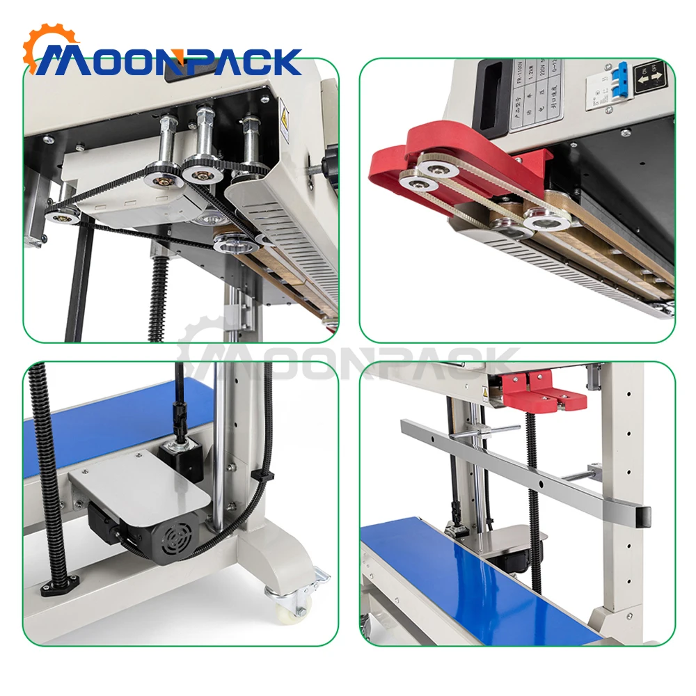 Moonpack FR-1200 Film Sealing Machine for Continuous Packages Heat ...