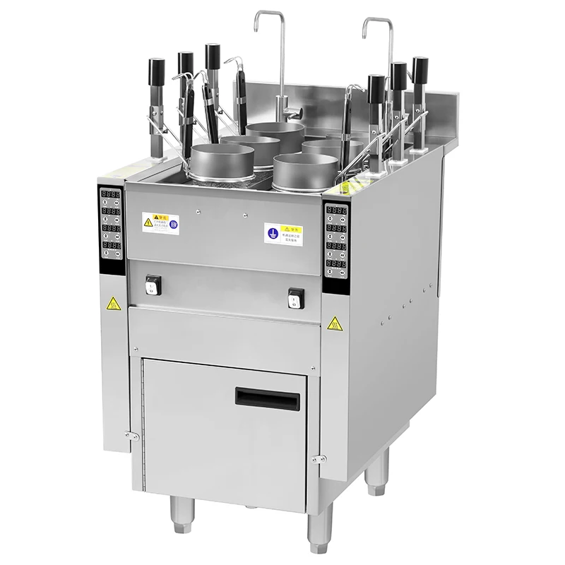 Commercial Auto Lift Electric Thermal Rapid Instant Noodle Cooker - Buy Cooking Station ...