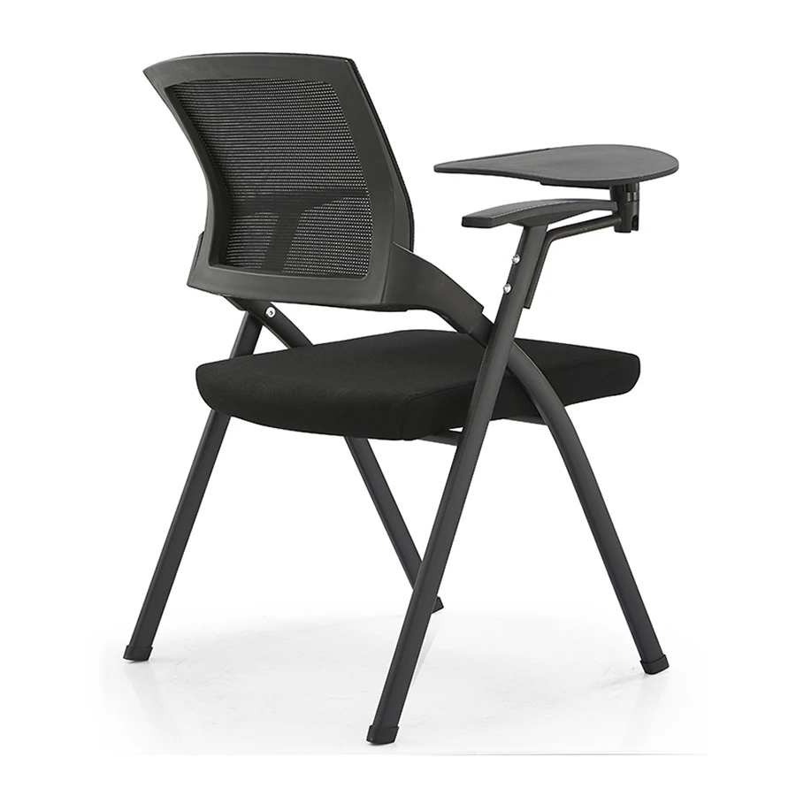 Office Furniture Ergonomic Meeting Room Mesh Folding Conference Chair ...