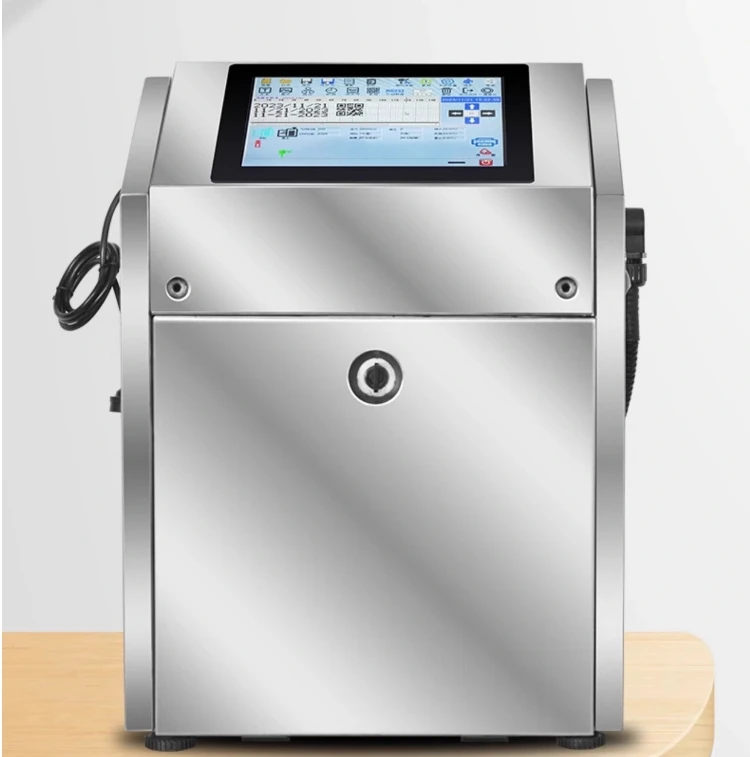 Automatic Qr Code Inkjet Printer Automatic Cleaning Cij Inkjet Printer