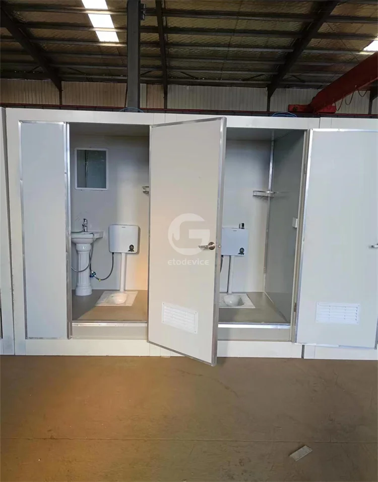 Prefabricated Modular Outdoor Portable Toilet Units Low Cost Porta ...