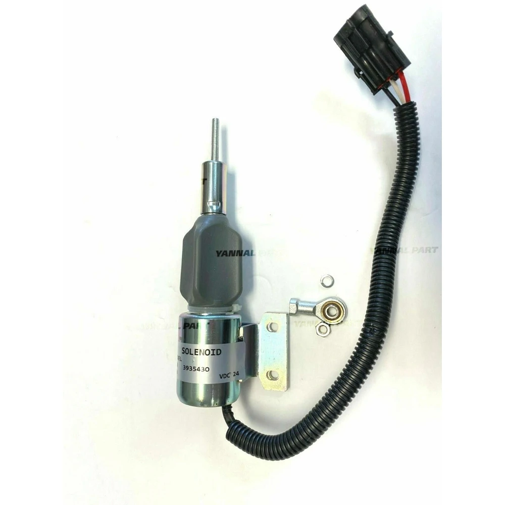 3935432 For Cummins Fuel Shutoff Solenoid 6BT 5.9L PC200 R210-5 R220-5 ...