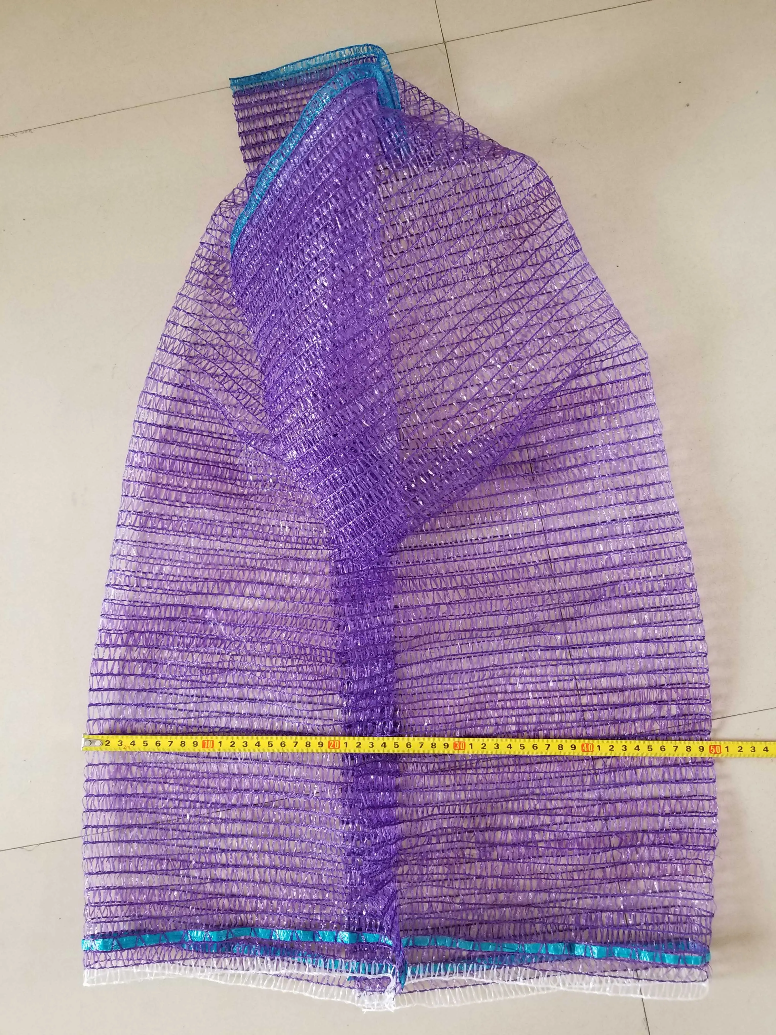 Factory 32*48 Pe Raschel Leno Mesh Bag For Potato - Buy Raschel Mesh ...