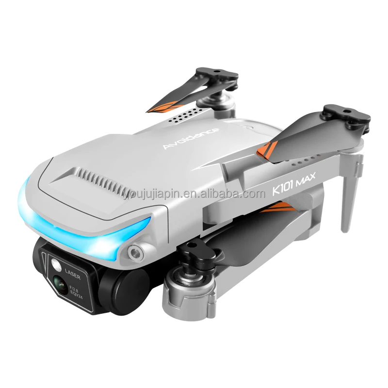 K101 Max Three Way Obstacle Avoidance Wifi Fpv 4k Hd Dual Camera Mini ...