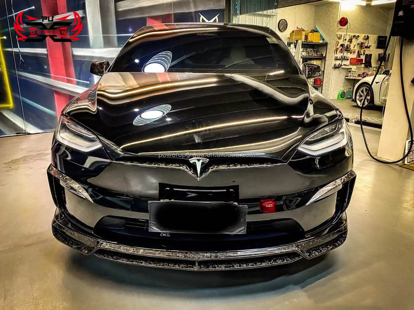 Perfect Fit Forged Carbon Front Lip Side Skirts Rear Diffuser Spoiler ...