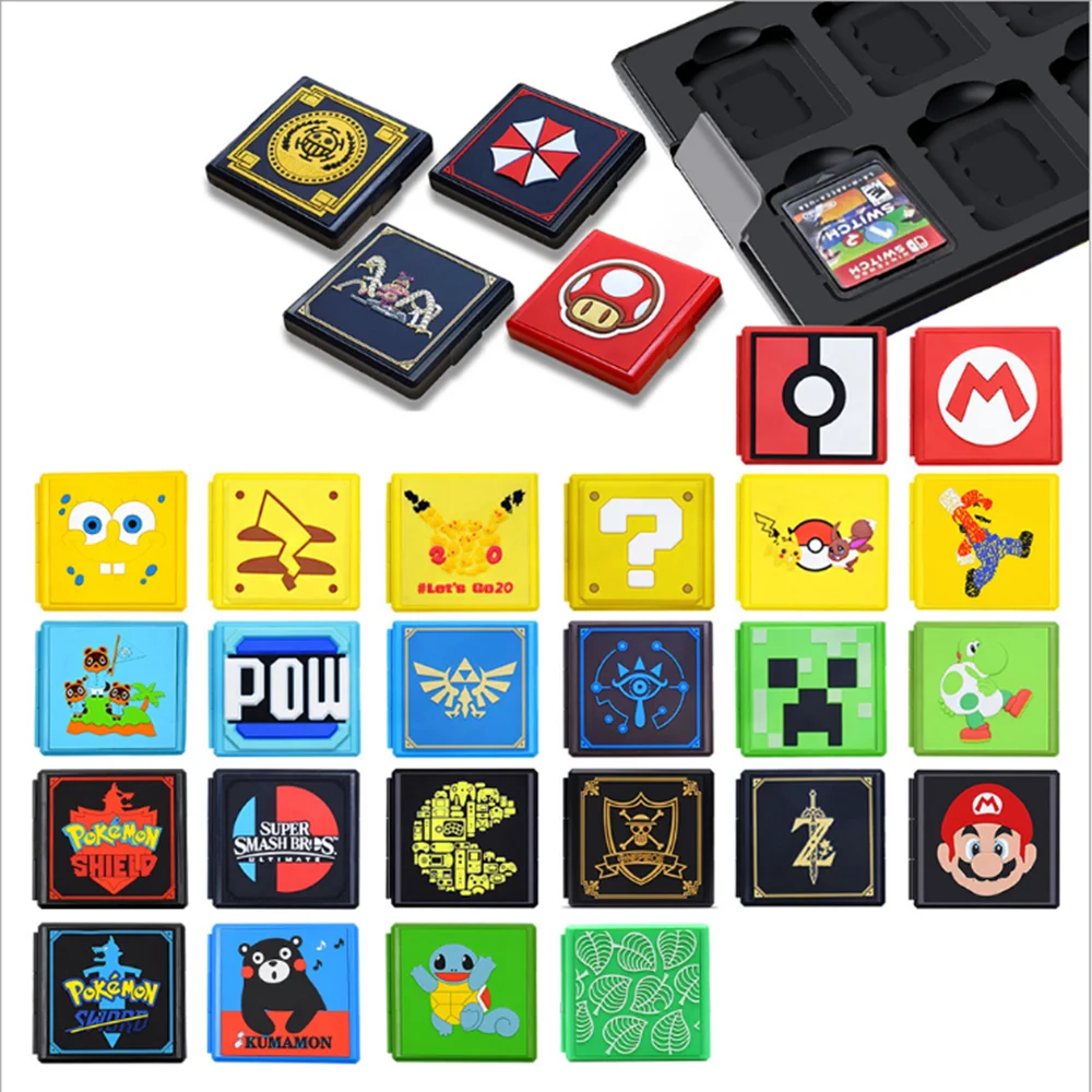 For Nintendo Switch Oem Game Card Storage Case Memory Card Box For ...