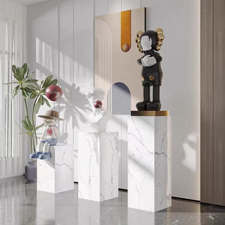 Luxury Living Room Tv Cabinet Floor Decoration Sculpture Display Stand ...