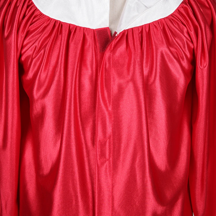 Custom Shiny Sprite Rounded Yoke Church Children Choir Robes Gown