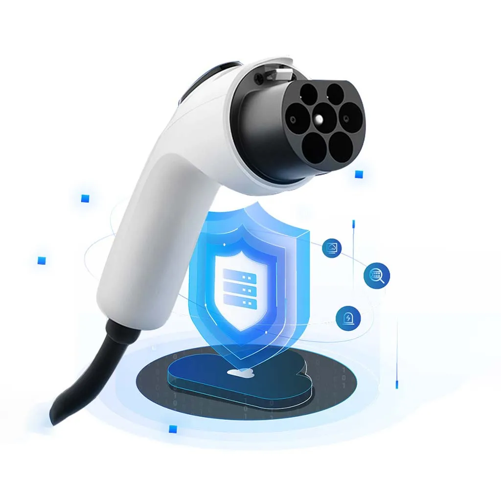 11KW 32A Wall-Mounted Fast EV Charging Station 3 Phase with Floor Stand ...