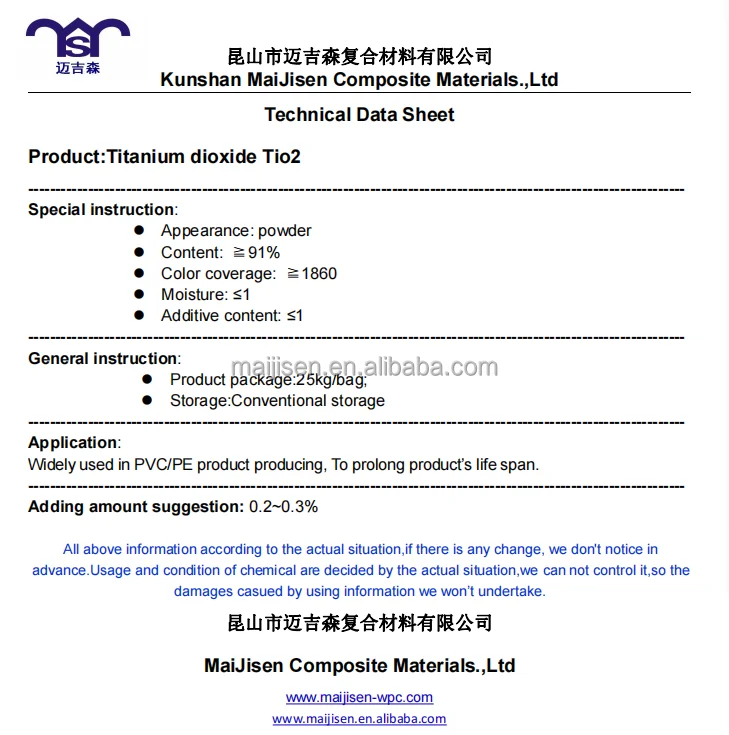 Industrial Grade Tio2 Powder Pigment Titanium Dioxide Rutile Raw ...