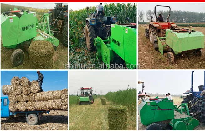 Industrial Round Square Bale Packaging Machine for Hay