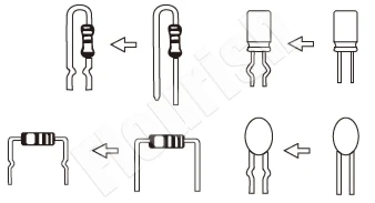 Axial Radial Lead Component Formers Pneumatic Forming Machine - Buy ...