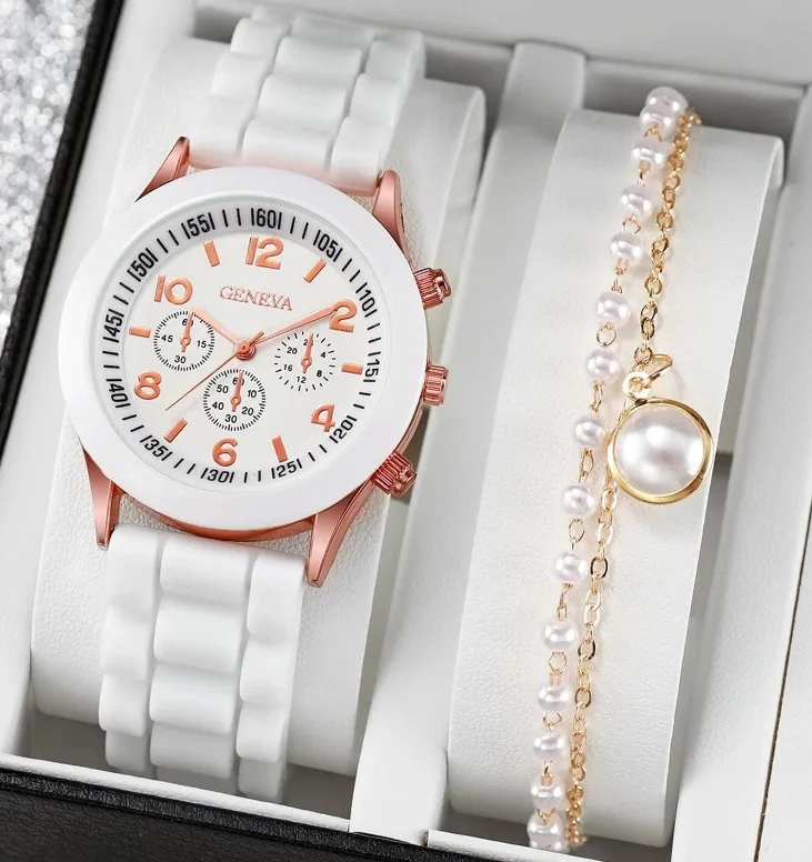 Hot New Style Watch Jewelry Set Fashion Classic Quartz Watch ...
