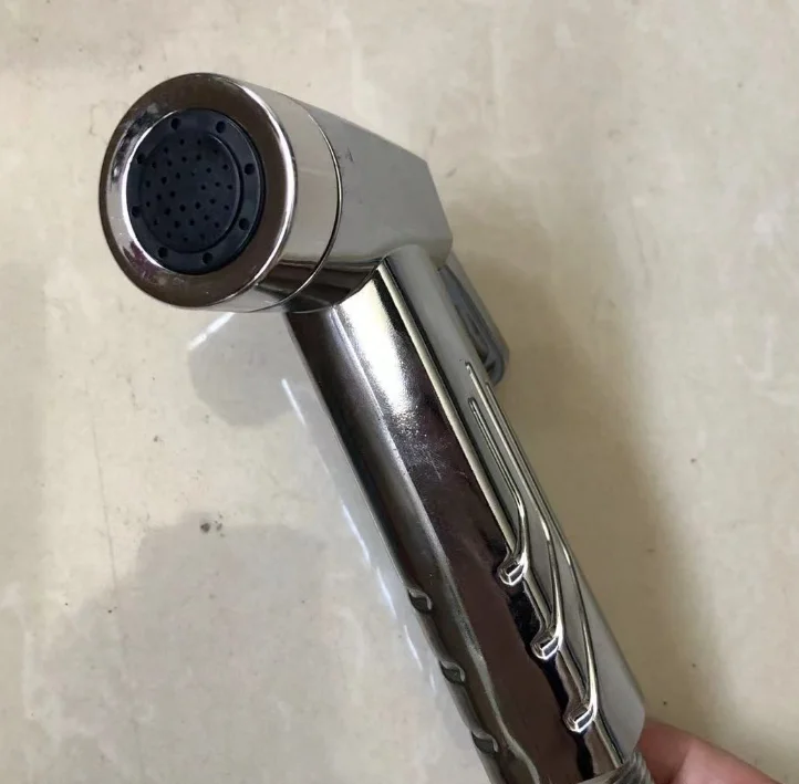 New Abs Bathroom Accessories Shower Spray Gun Health Faucet Shattaf ...