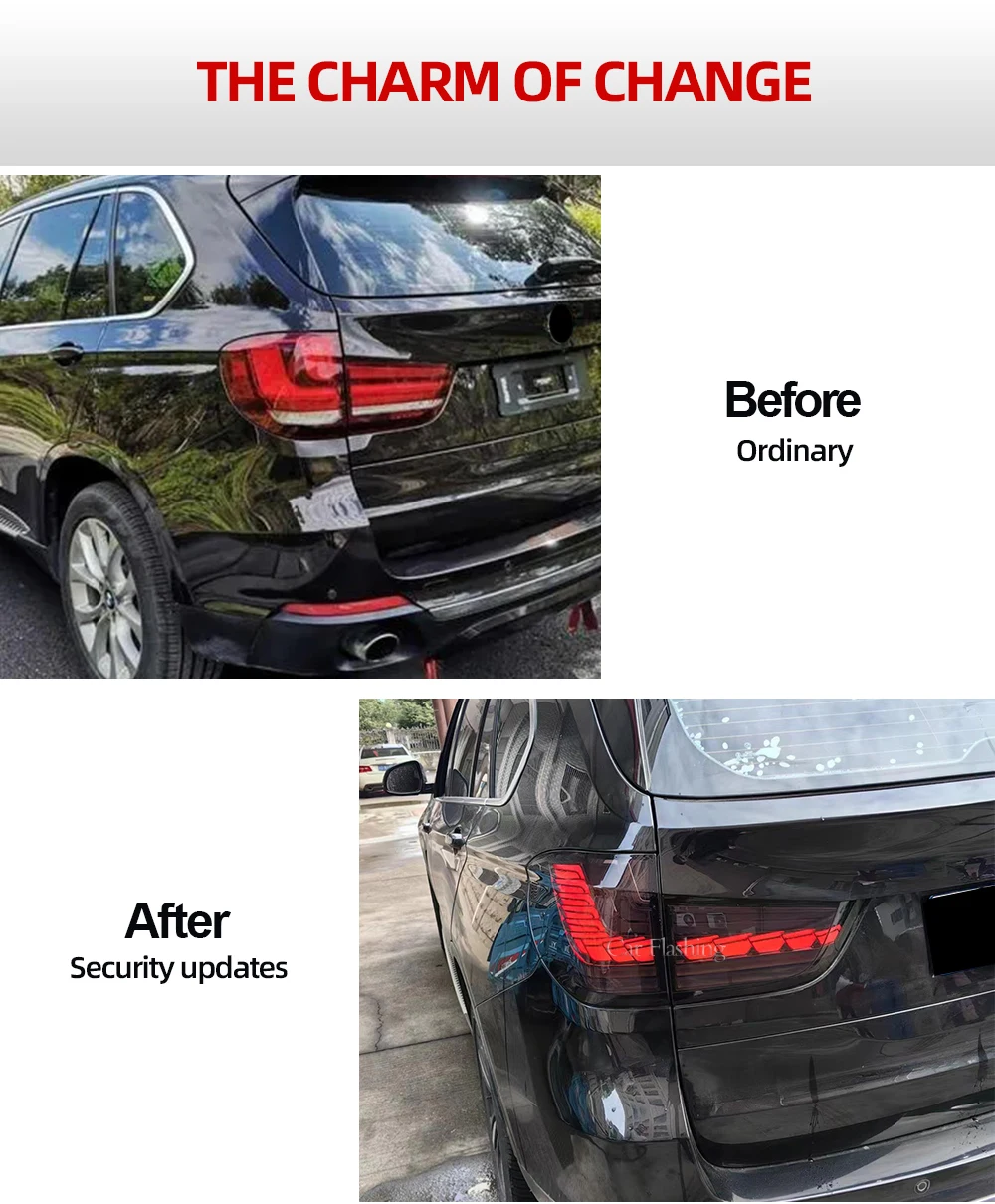 Tailligt Assembly for BMW X5 F15 X5M F85 2014-2018 LED