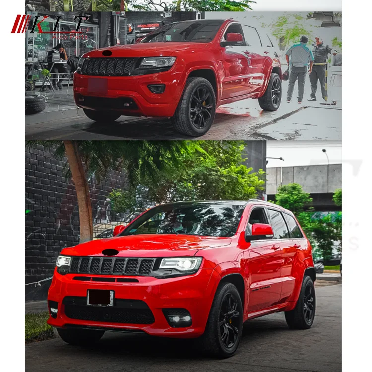 Klt Srt8 Body Kit For Grand Cherokee Srt8 Body Kit With Hood 2017 2018 ...