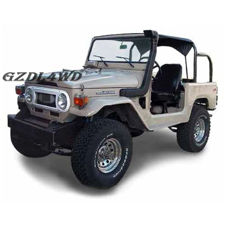 Front Bumper 4x4 Bull Bar for Toyota Land Cruiser FJ40 Series - Heavy ...