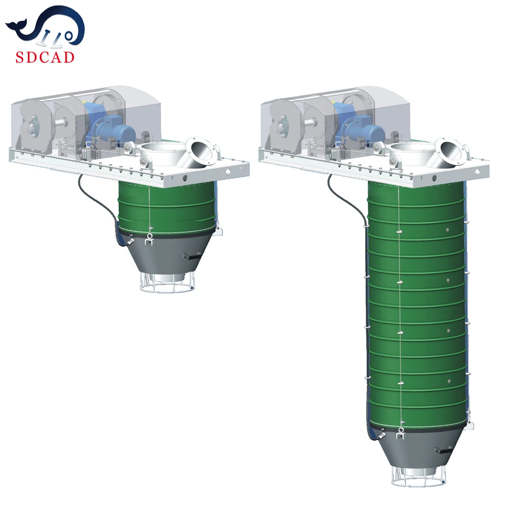 Retractable Loading Chute - High Efficiency & Heat Resistant