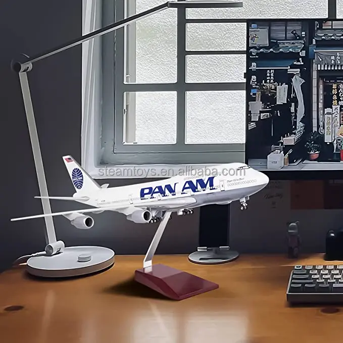 Pan Am Model - American Pan Am Airlines B747 Resin Aircraft