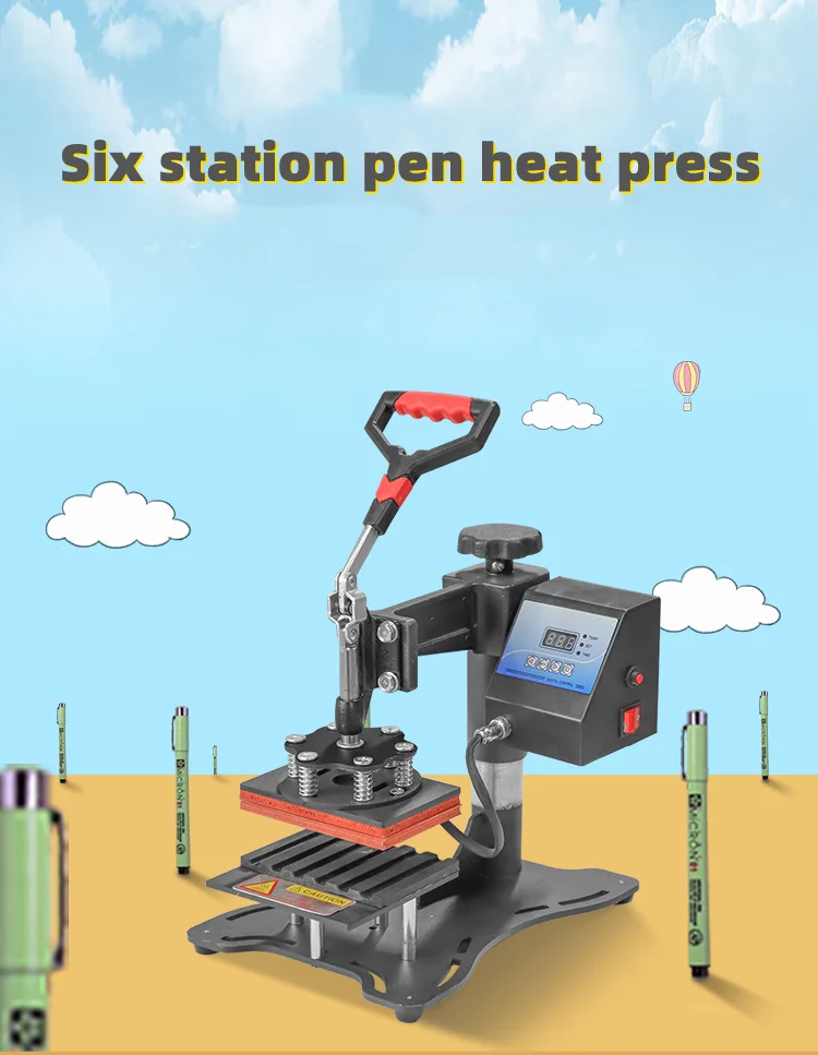 Mini Heat Press Machine for Pens - Digital Sublimation