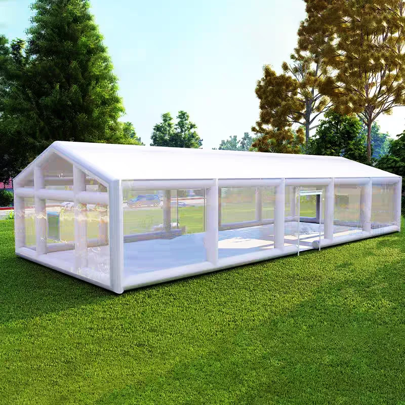 Hot Popular Inflatable Pool Cover PVC Transparent Tent for Winter Pool ...