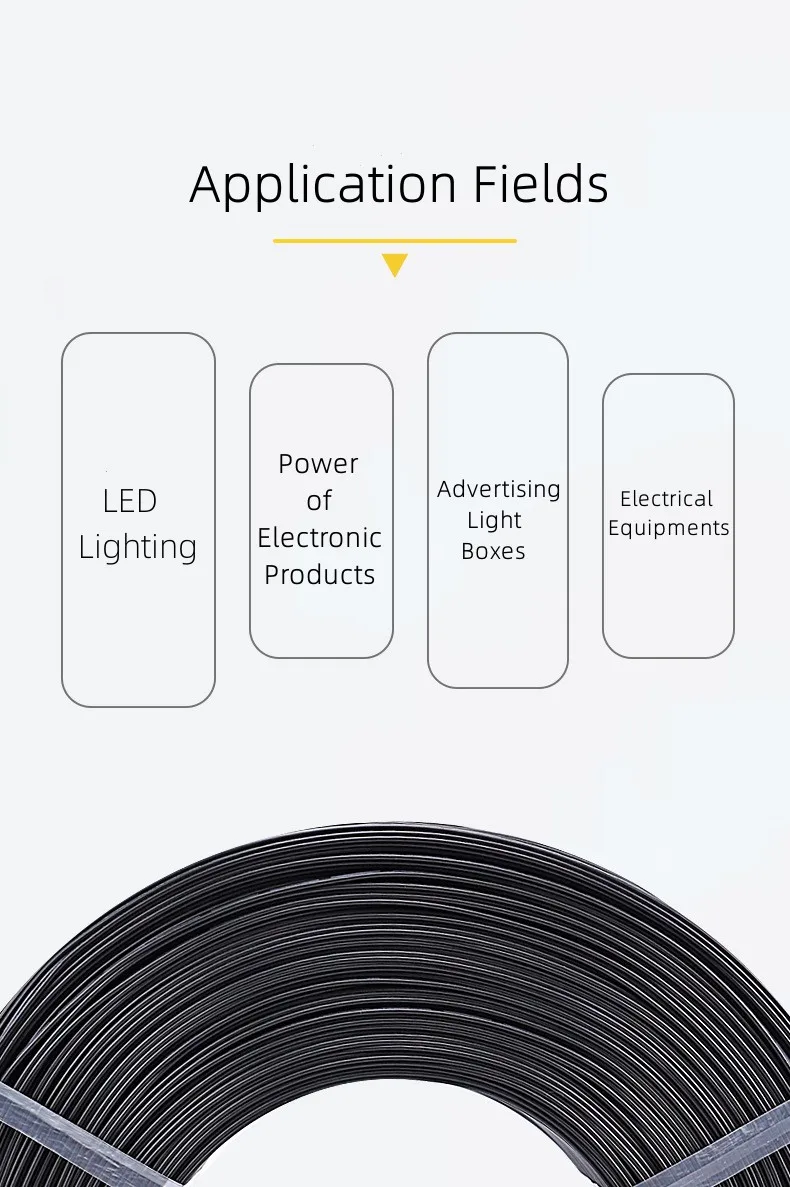 24awg 2468 Red Black Wire - Tinned Copper Led Cable