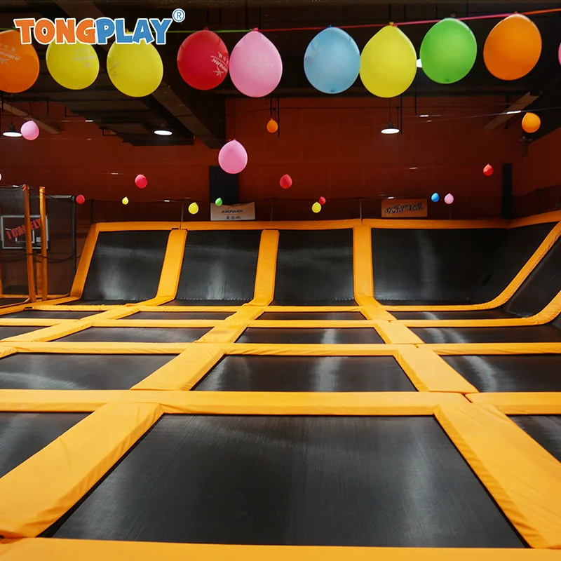 Large Trampoline to Accommodate Multiple People Indoor Trampoline ...