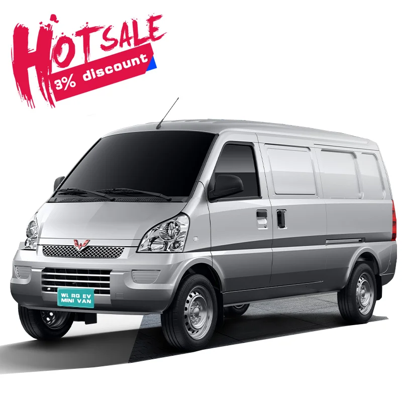 Best selling Wuling rongguang EV Van 2/5 seater RWD 300KM range ...
