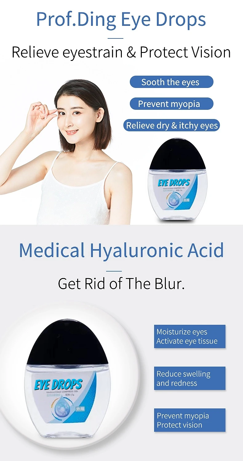 Prof.ding Oem Eyestrain Relief Product Prevent Myopia Relieve Itchy ...