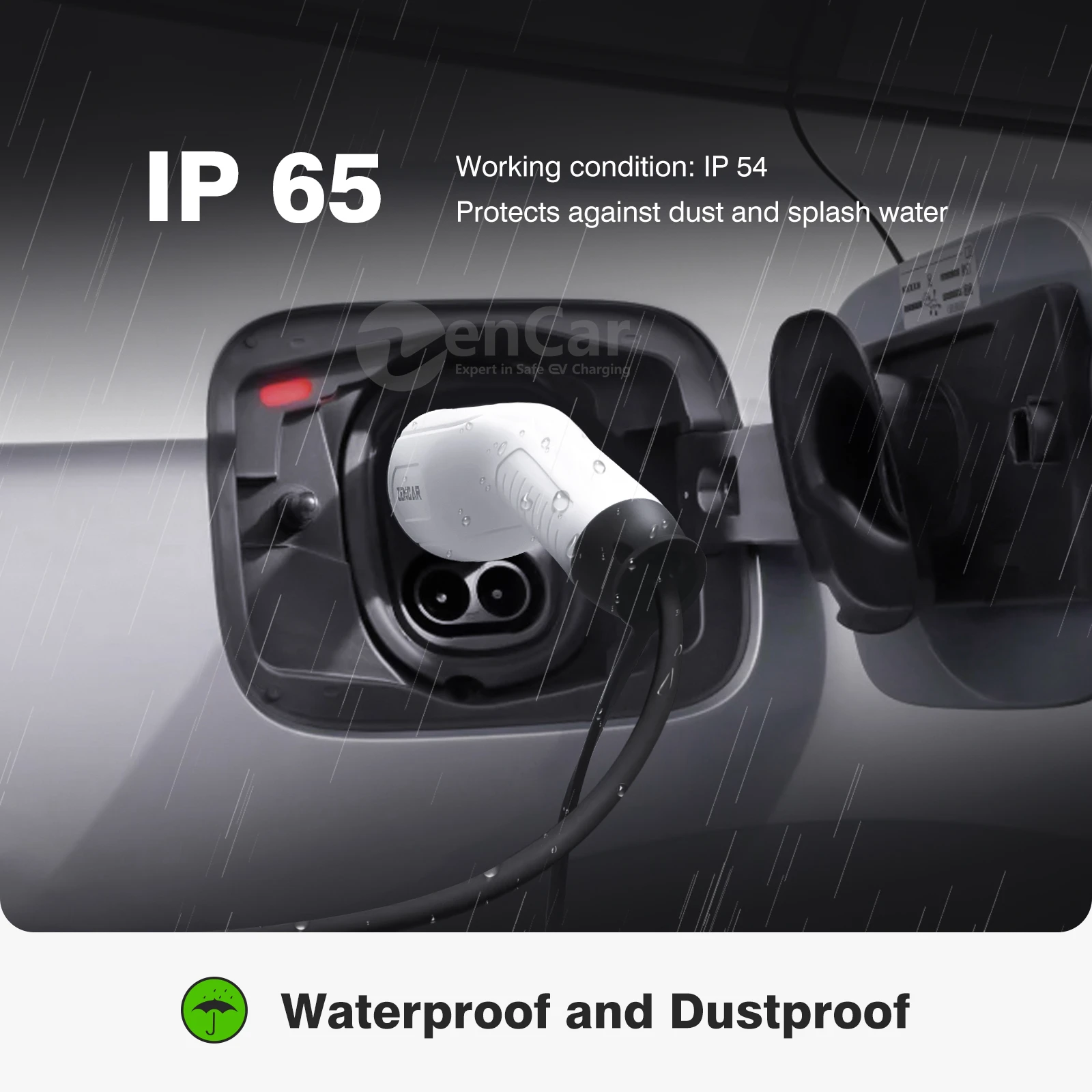 Zencar New 32a 7kw Ev Charger Cable Electric Car Ev Charging Cable Type 2 To Type 2 For European ...