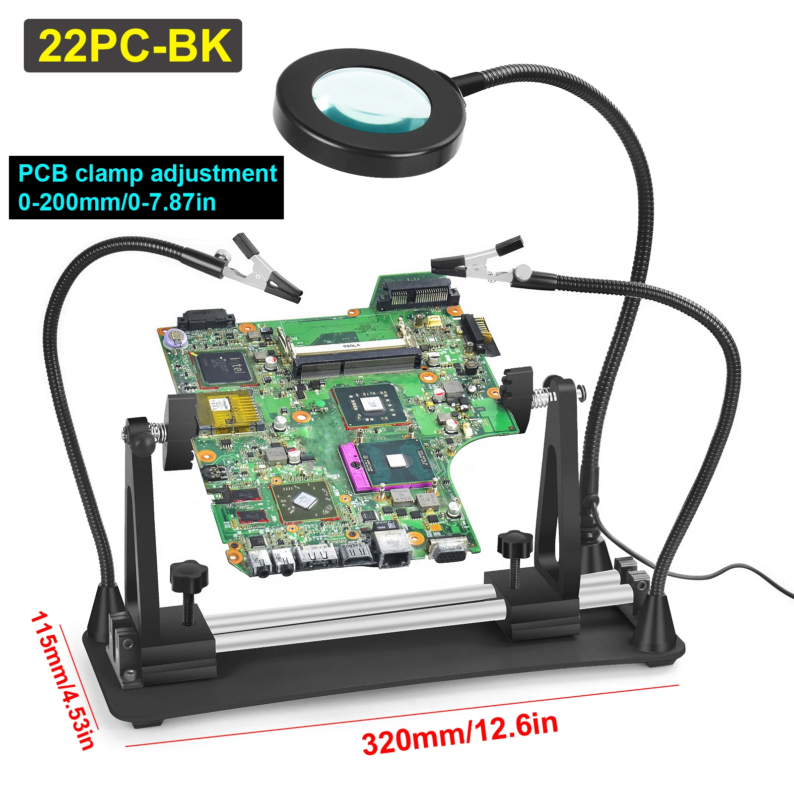 Soldering Helping Hands - Movable PCB Clamps for Repairs