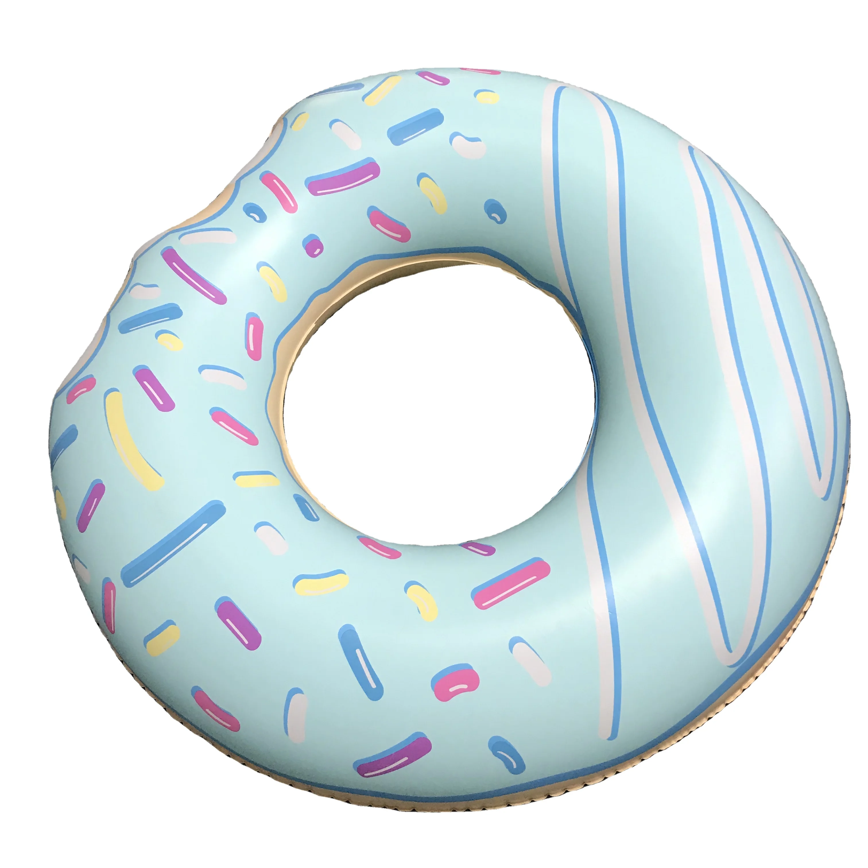 Donut Pool Float Tube Pvc Swim Ring Summer Beach Inflatable Swimming ...