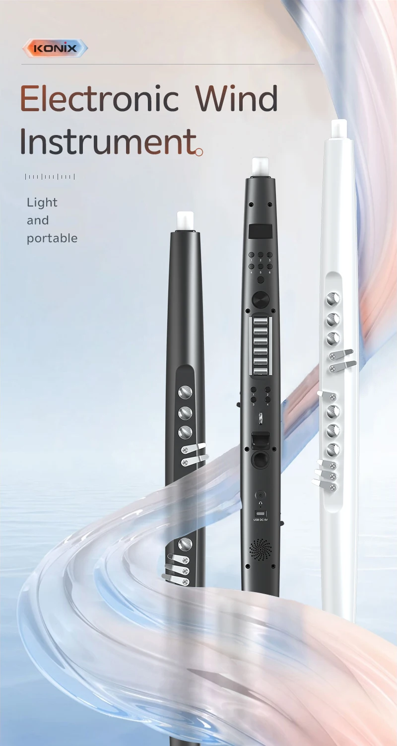 Elderly People Enjoying Electronic Wind Instruments